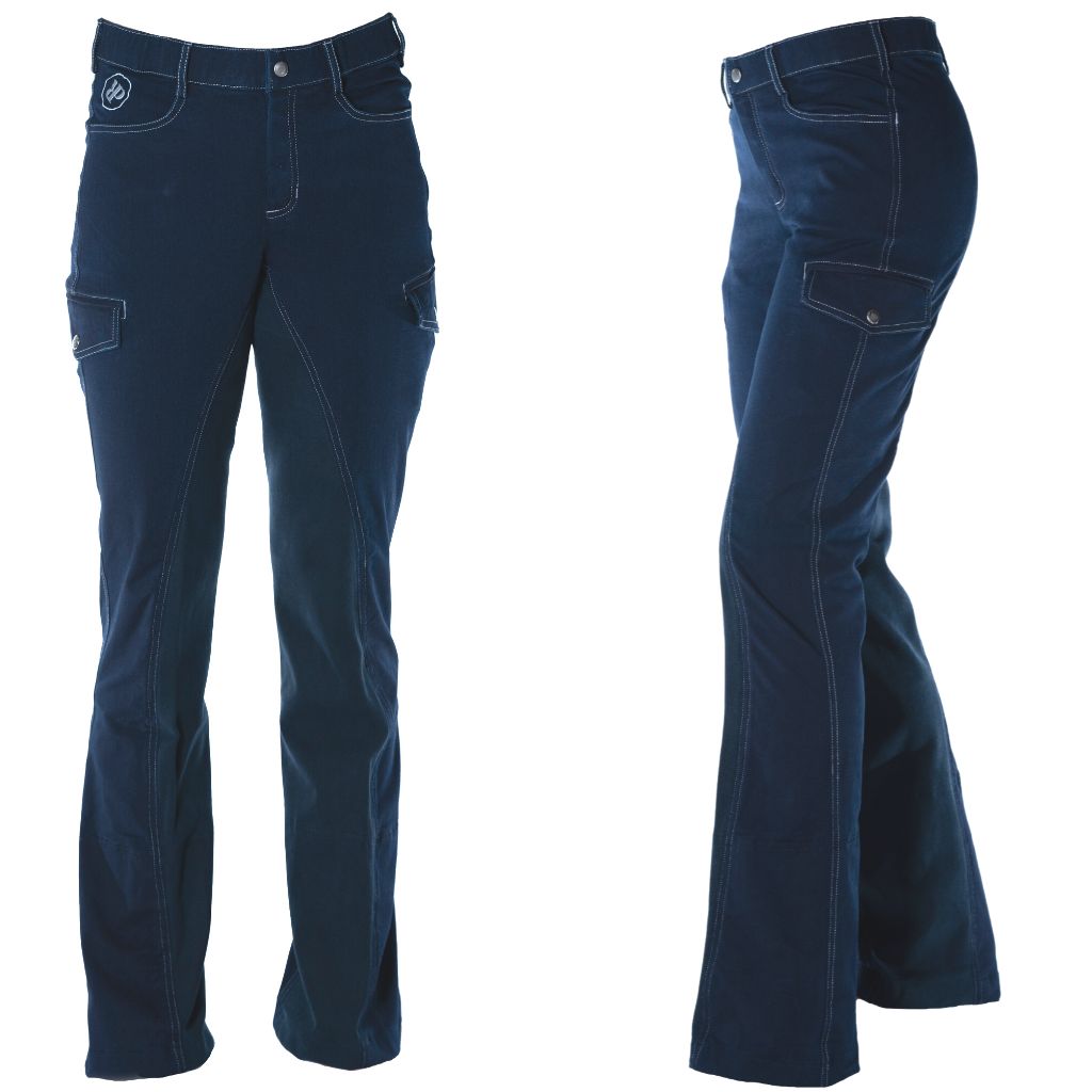 High Waisted Bootcut Horse Riding Jeans Without Suede - Ride Proud Clothing